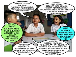 [Gemala Ananda] Peninggalan Kerajaan Islam: Masjid Agung Demak | PPT