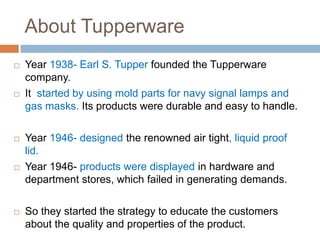Tupperware | PPTX
