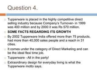 Tupperware | PPTX