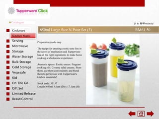 Tupperware Marketing Strategy | PPTX