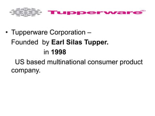 Tupperware | PPTX