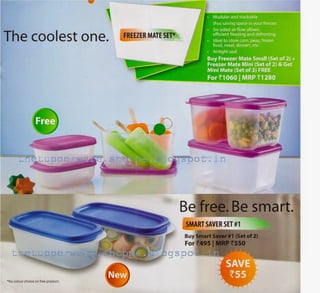 Tupperware Aug 2014 Offer Catalogue | PPT