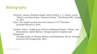 Turabian 8th edition ppt | PPTX | Desktop Publishing | Computer ...