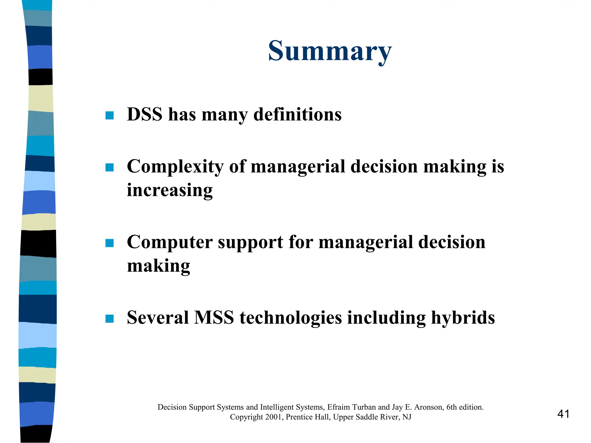 Decision based support system modelling.ppt