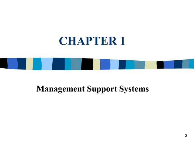 Decision Based Support System Modellingppt