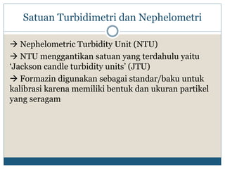 Turbidimetry Lidya Novita and friends | PPTX