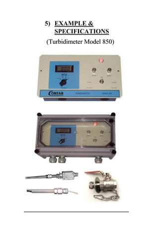 Turbidity and turbidimeter | PDF
