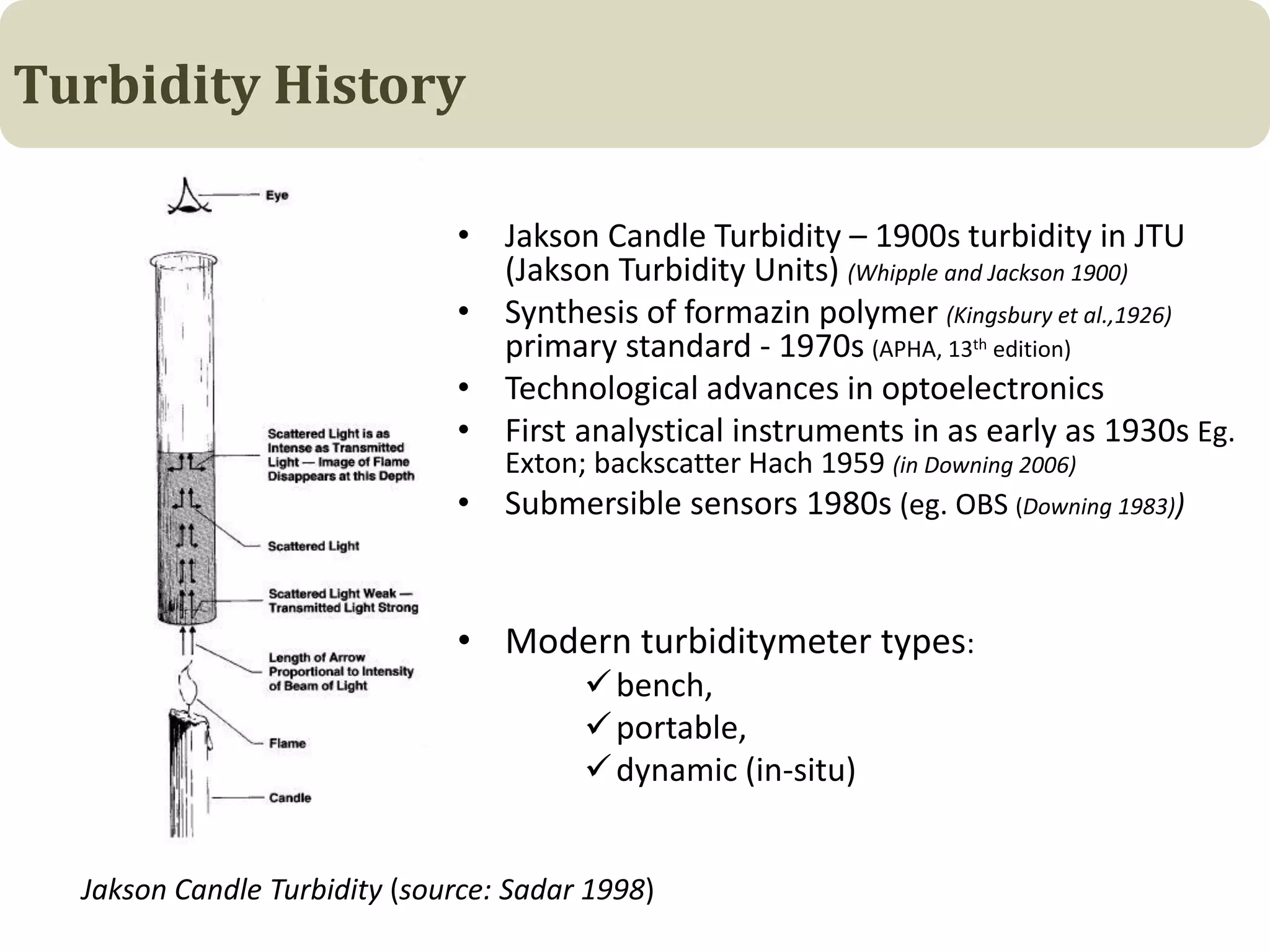 Turbidity Sensors Comparison Study | PPT