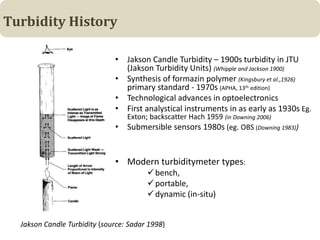 Turbidity Sensors Comparison Study | PPT