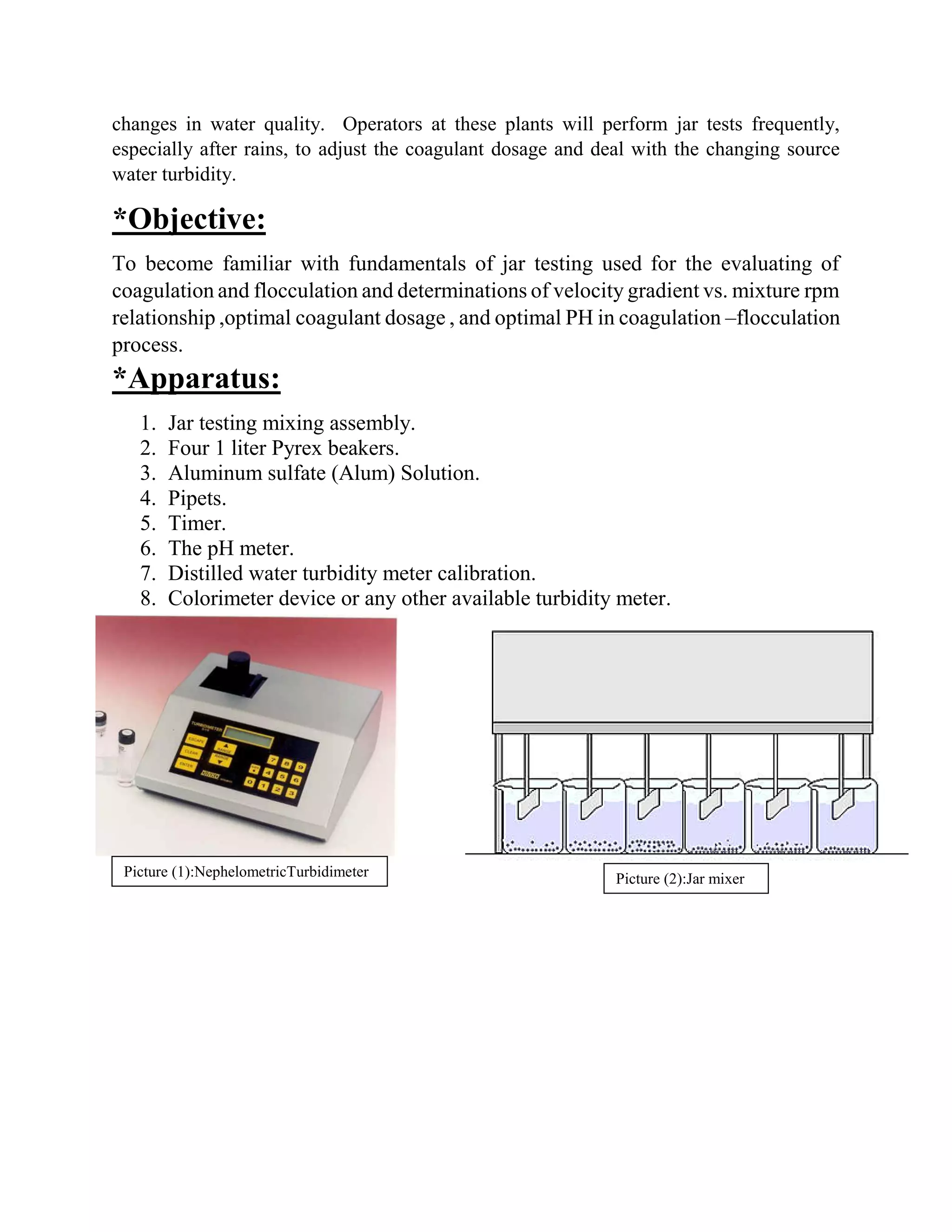 Turbidity Lab 7 Pdf