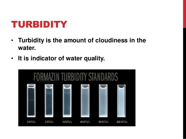 Turbidity measurement