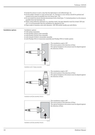 Turbimax cus52 d endress+hauser datasheet-turbidity sensor | PDF | Chemistry | Science