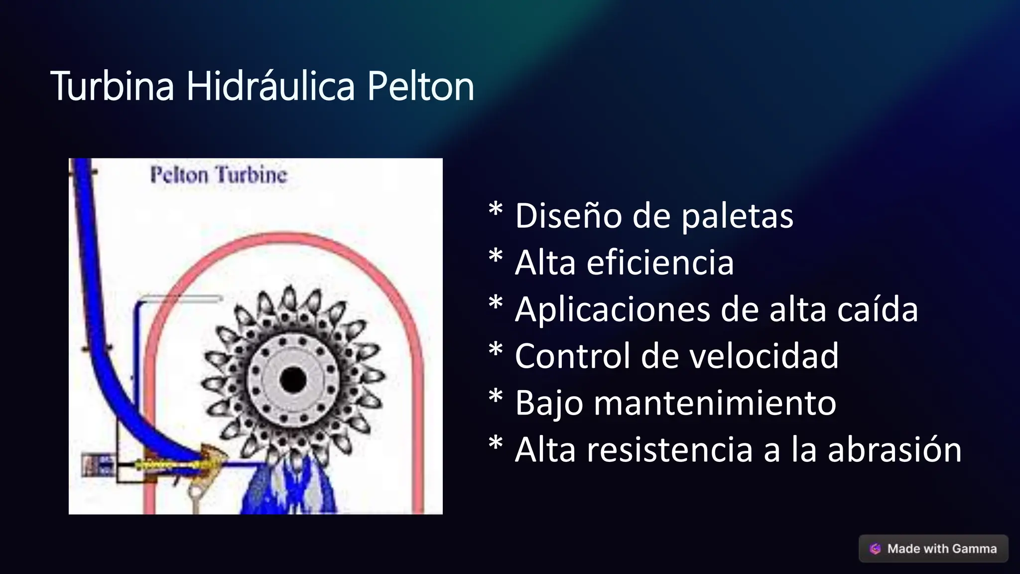 Turbinas Hidráulicas Productoras De Energia Ppt