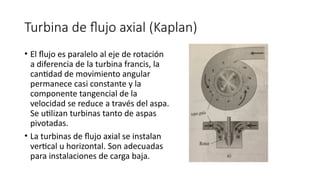 Turbinas Hidráulicas presentaciones bien | PPTX