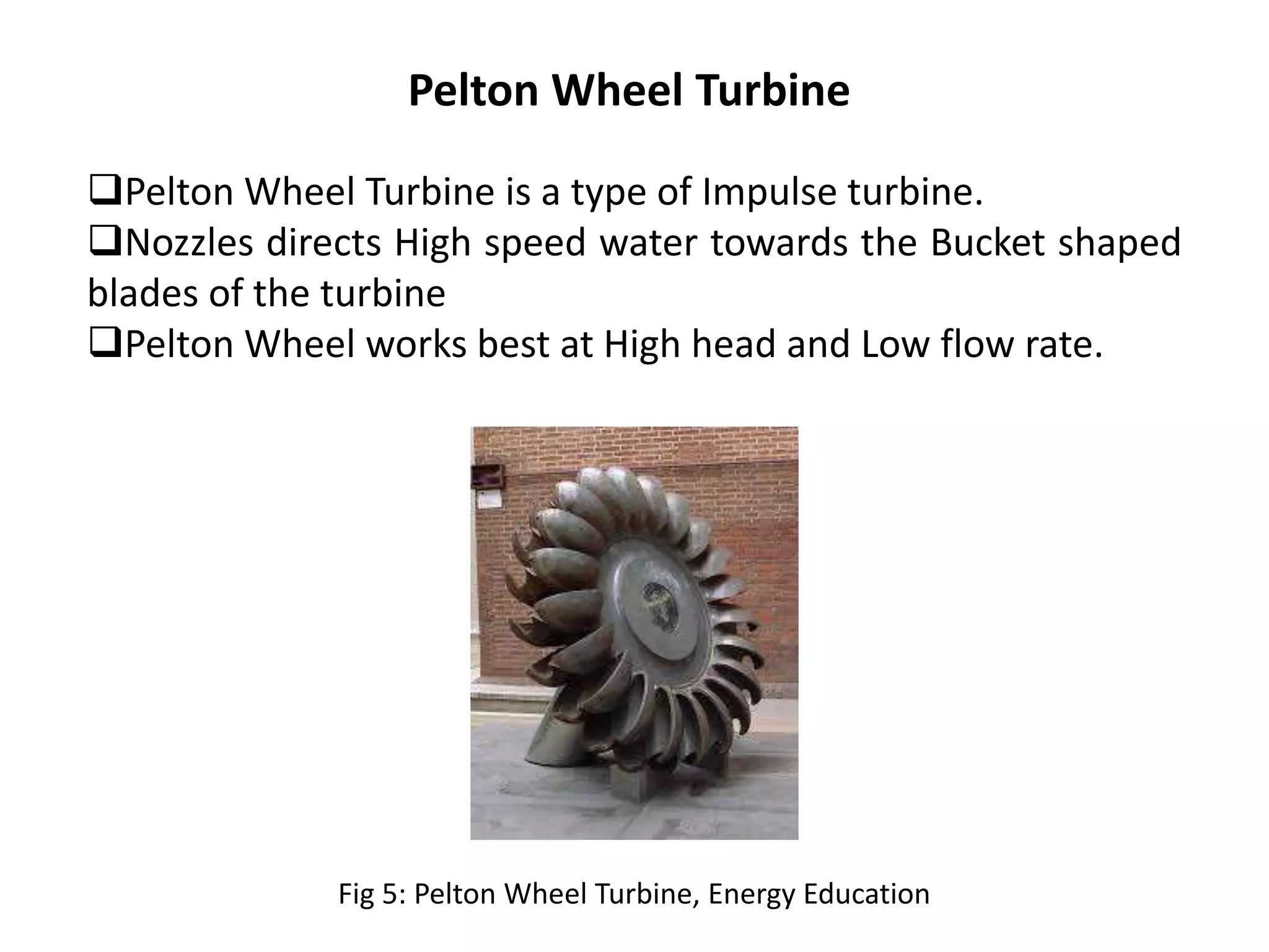 Types of Hydro Turbine | PPTX