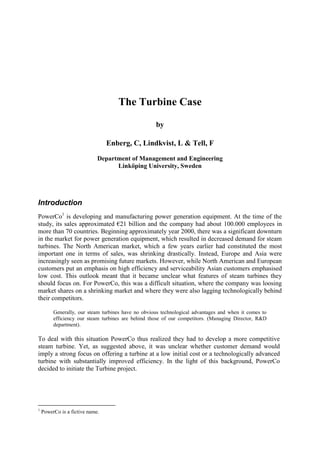 Turbine case | PDF