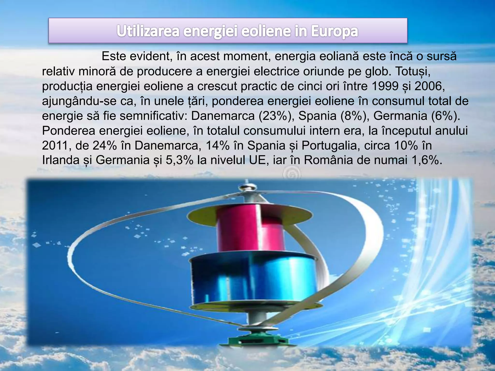Turbine eoliene ilie | PPTX