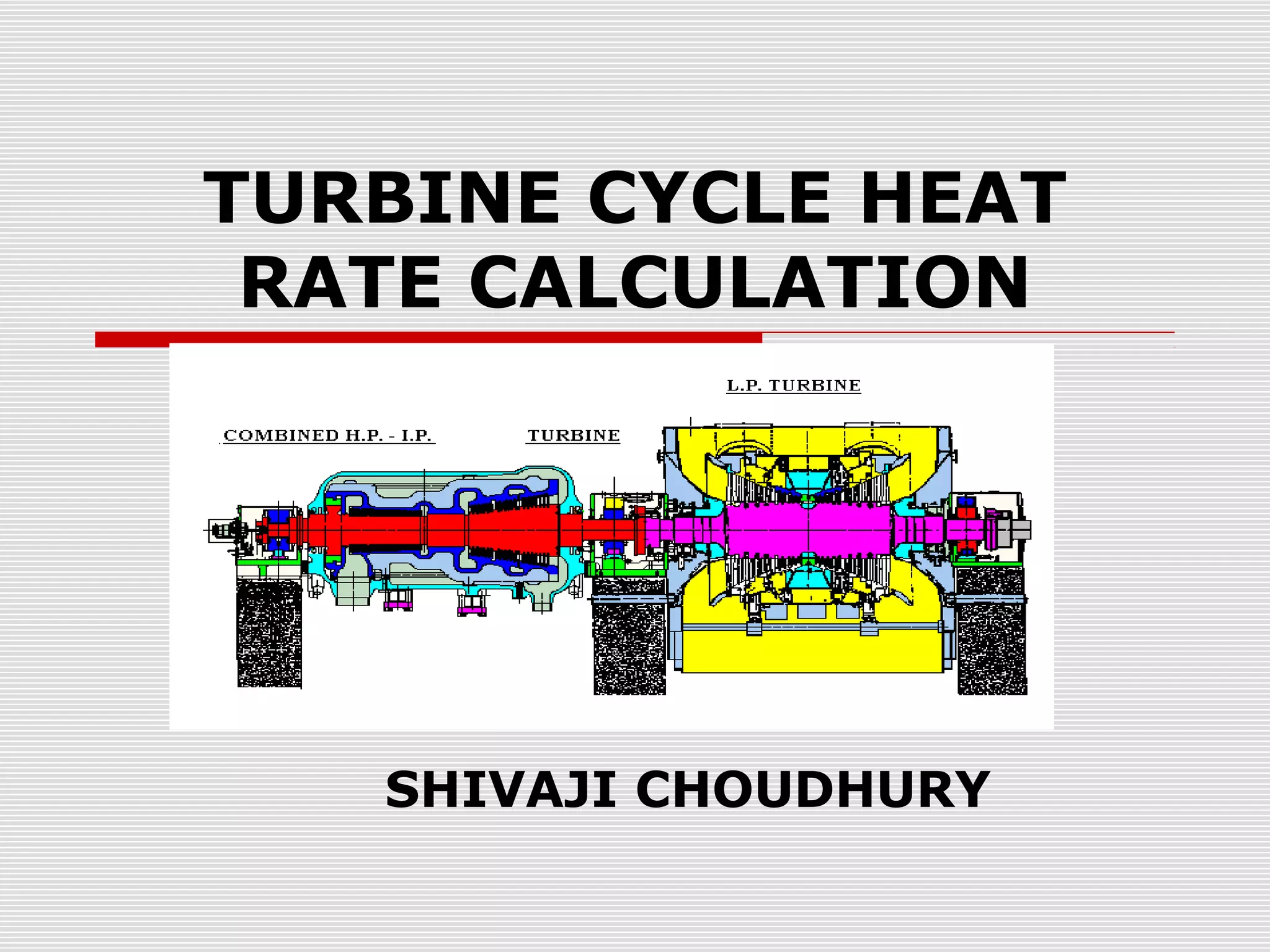 Turbine cycle heat rate calculation | PPT