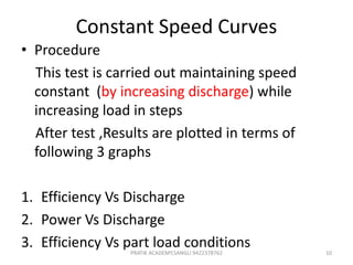 TURBINE PERFORMANCE CURVES | PPTX