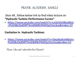 TURBINE PERFORMANCE CURVES | PPTX