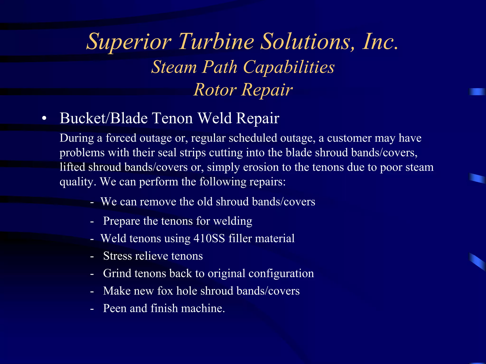 Turbine Rotor-Repairs.ppt