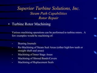 Turbine Rotor-Repairs.ppt