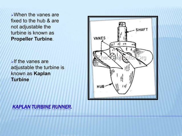 Classification of Hydraulic Turbines | PPTX