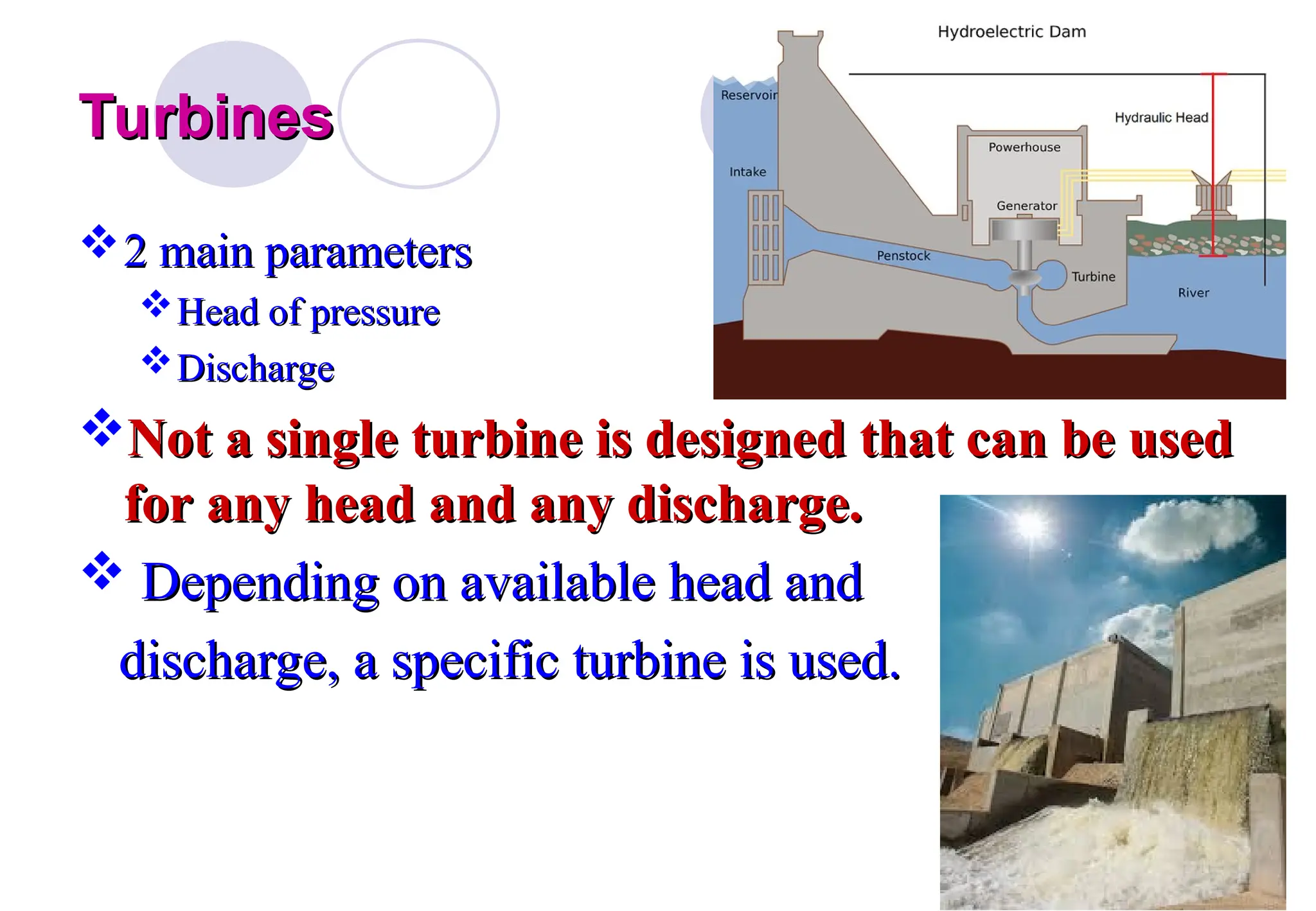 Hydraulics of Turbines and Pumps and their various types | PPT