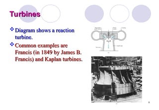 Hydraulics of Turbines and Pumps and their various types | PPT
