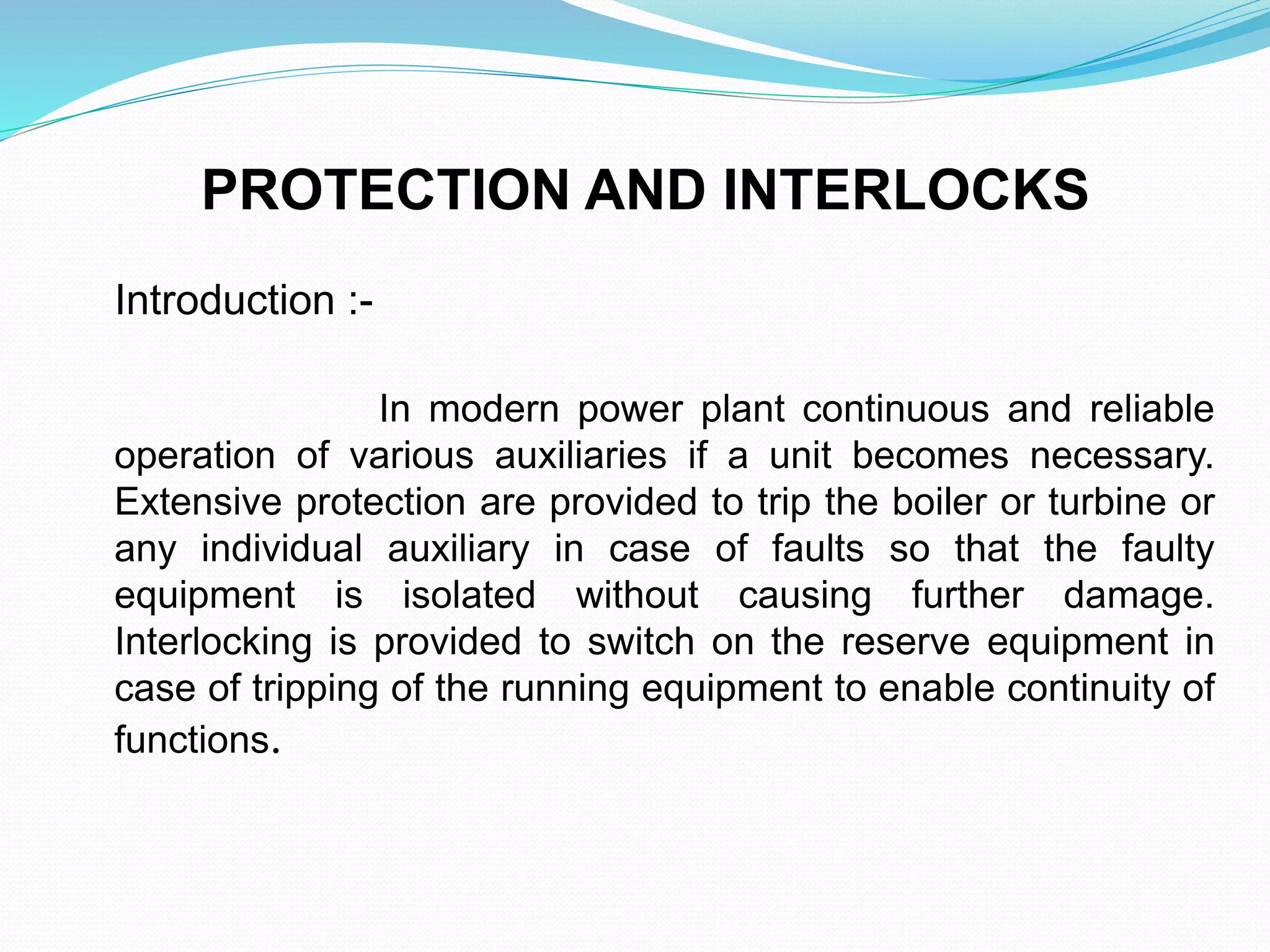 Turbine safety protection | PPTX