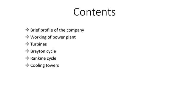 IPGCL PPCL SUMMER TRAINING PPT | PPTX