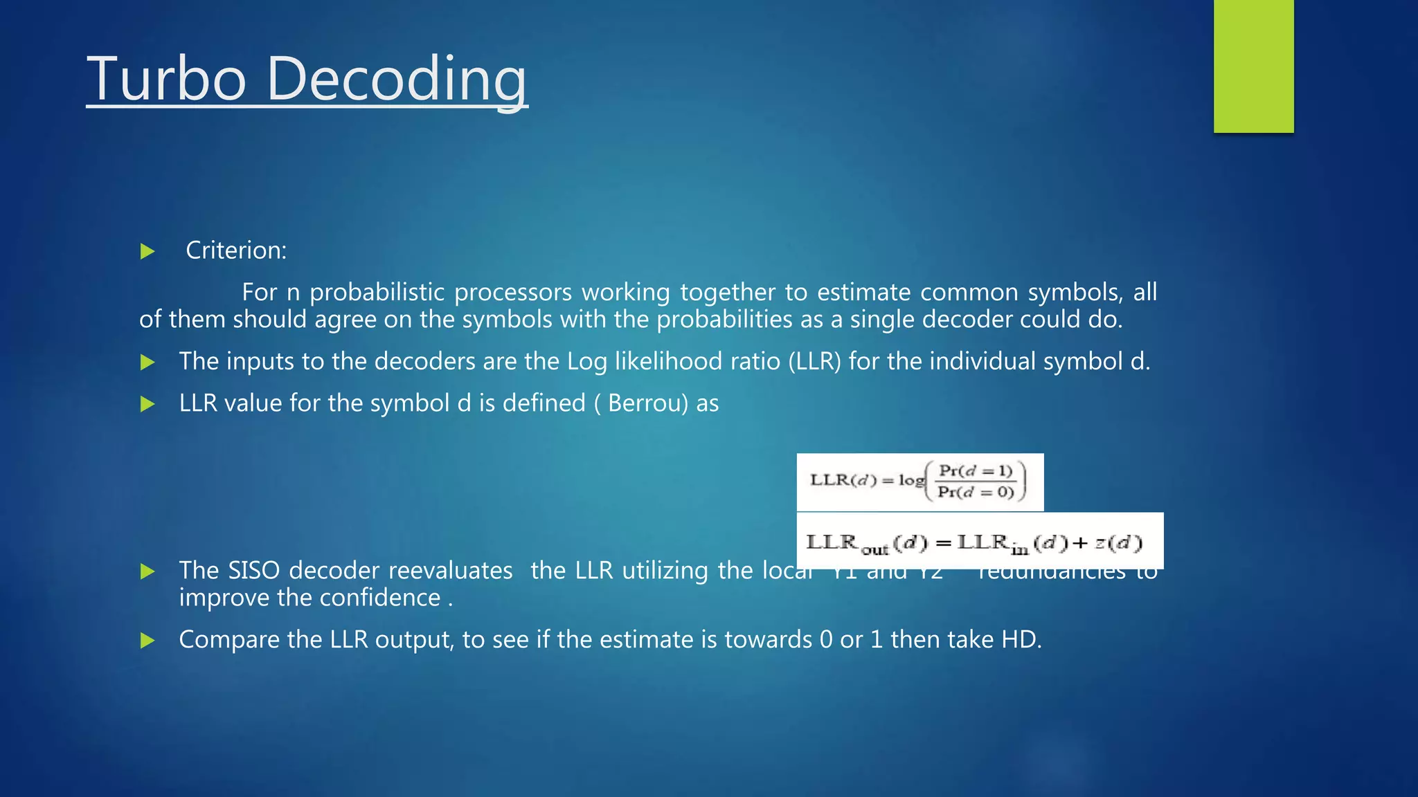 Turbo Code | PPTX | Programming Languages | Computing
