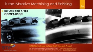 Turbo abrasive machining and finishing | PDF