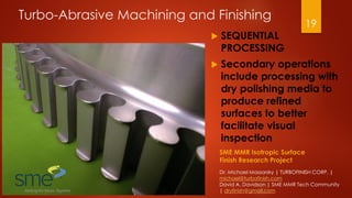 Turbo abrasive machining and finishing | PDF