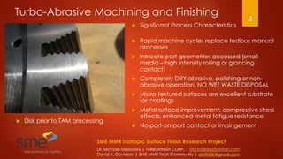 Turbo abrasive machining and finishing | PDF
