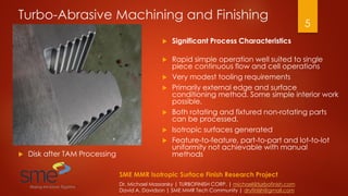 Turbo abrasive machining and finishing | PDF