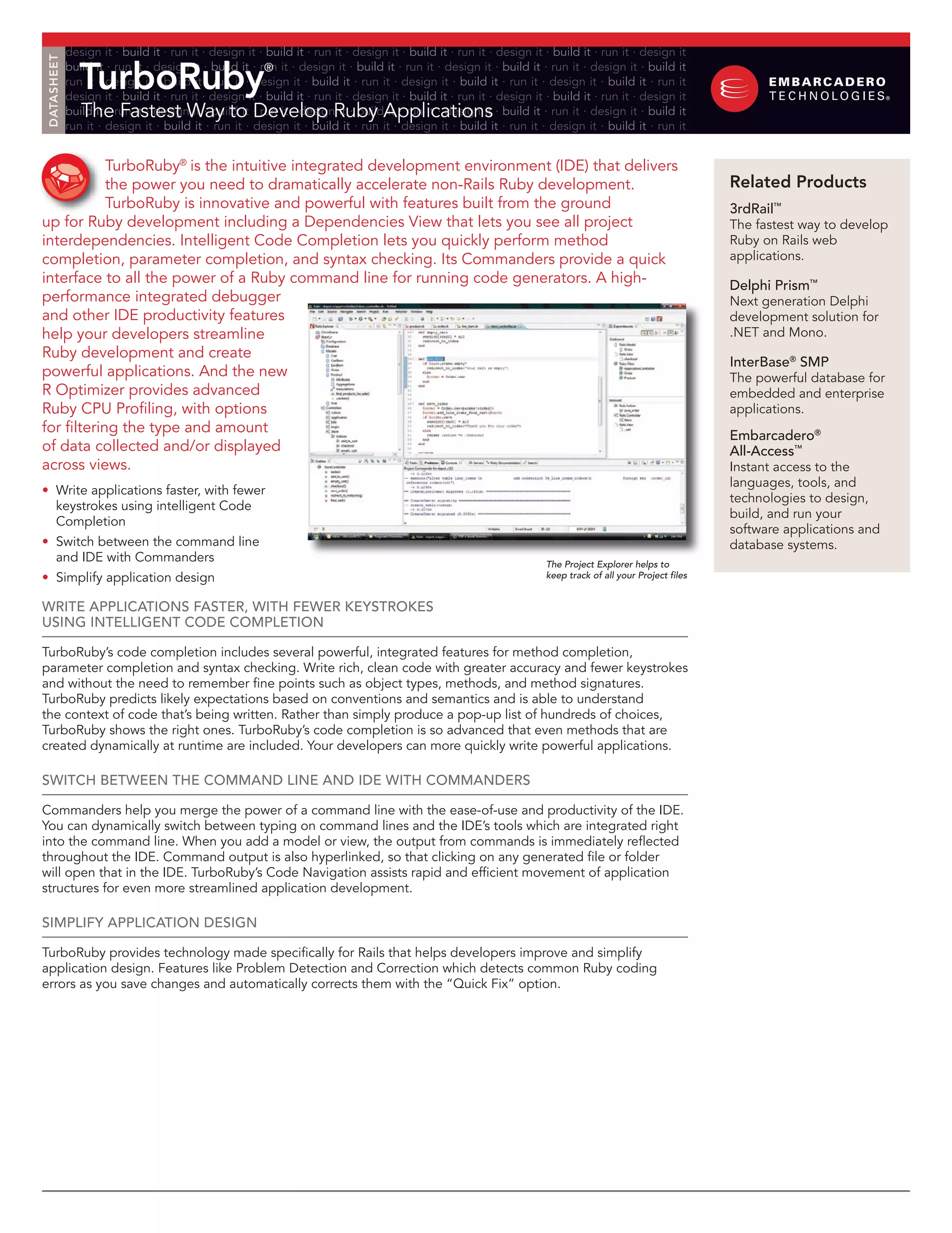 Develop Ruby Applications Fast | TubroRuby | PDF | Programming Languages | Computing