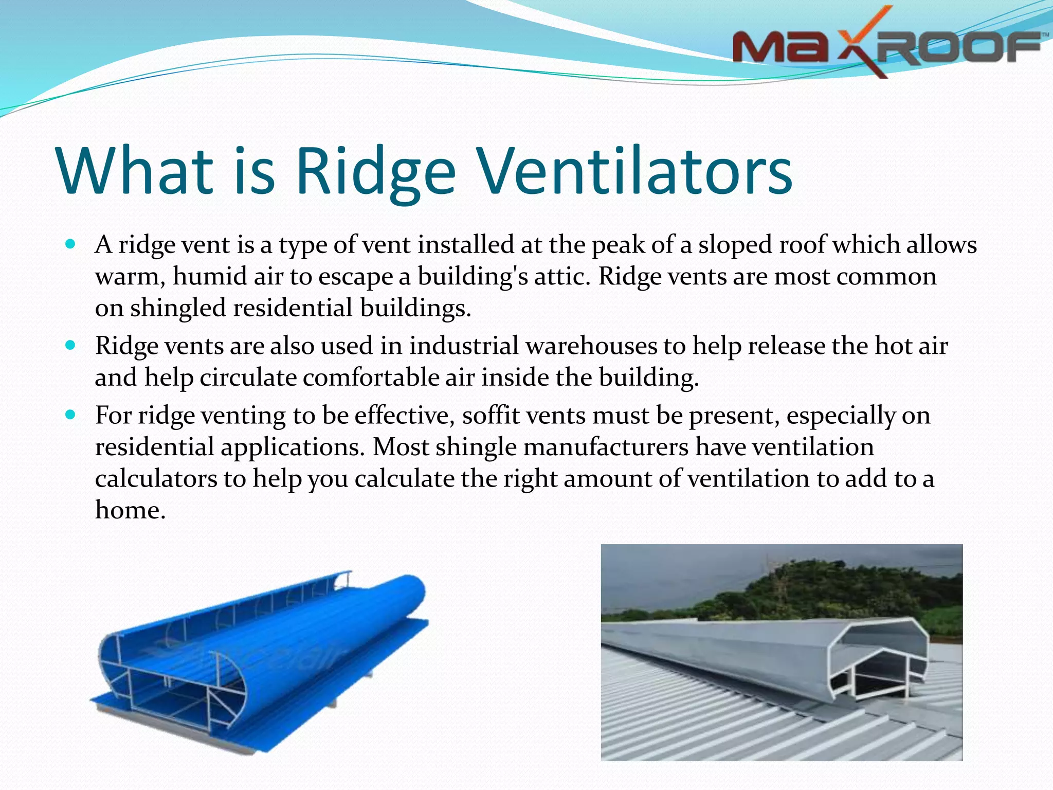 Turbo and Ridge Ventilators.pptx