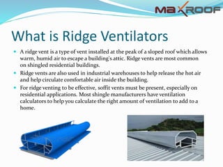 Turbo and Ridge Ventilators.pptx