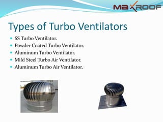 Turbo and Ridge Ventilators.pptx