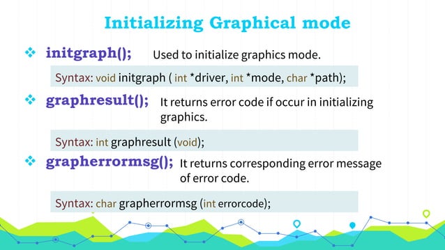 Turbo C Graphics And Mouse Programming Ppt 2477