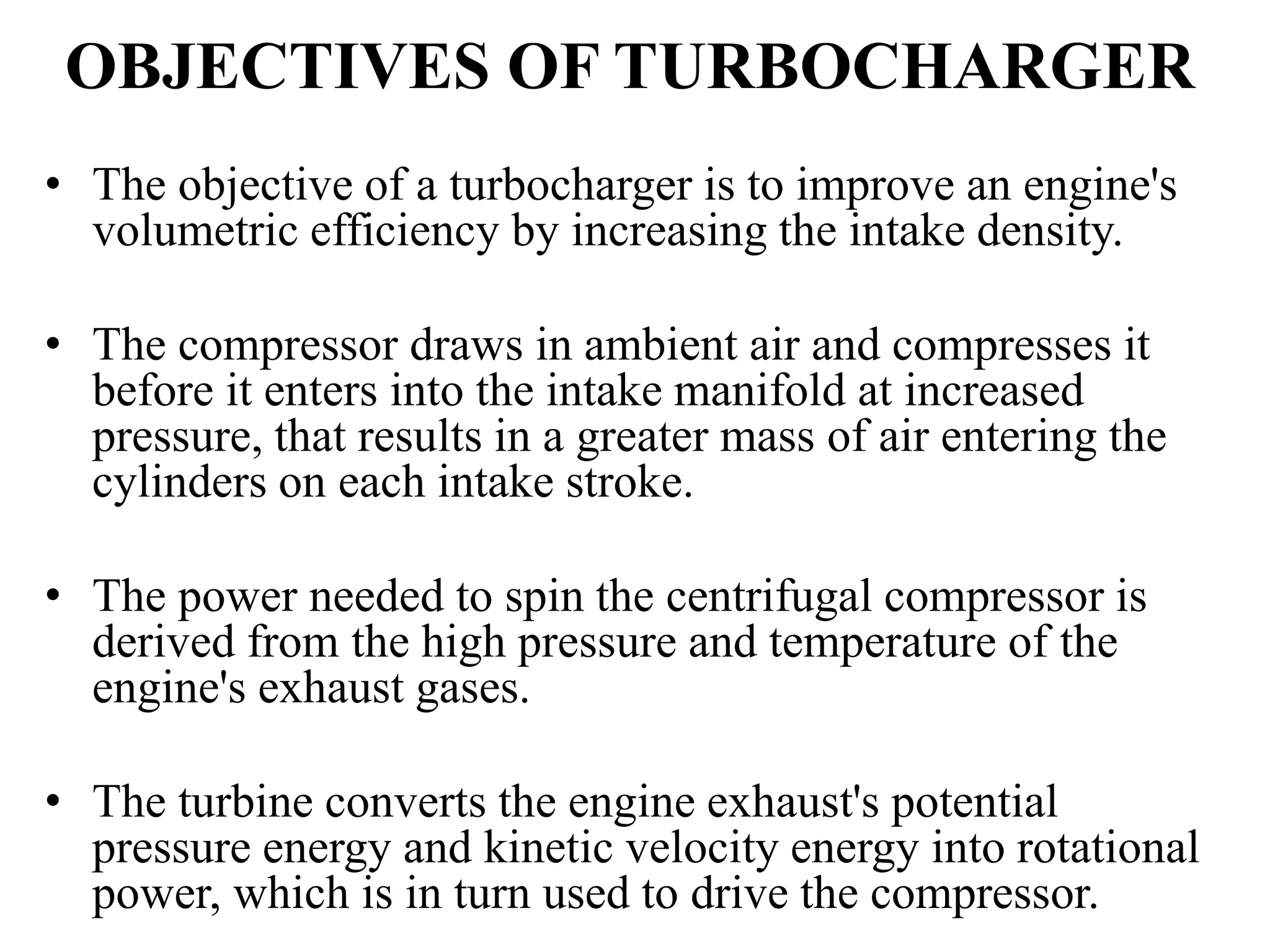 Turbocharger | PPTX