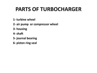 Turbocharger | PPTX