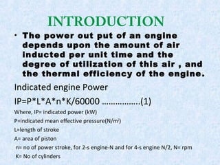 I.C. Engines / Turbocharger and-supercharger | PPT