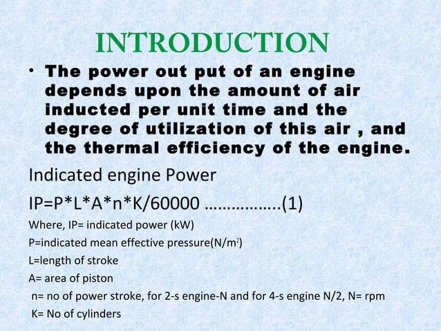 I.C. Engines / Turbocharger and-supercharger | PPT | Performance Cars | Auto Type