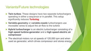 Introduction to Turbochargers | PPTX