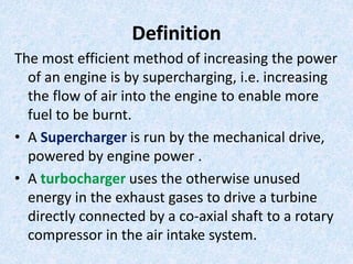 Turbocharger and Supercharger | PPS