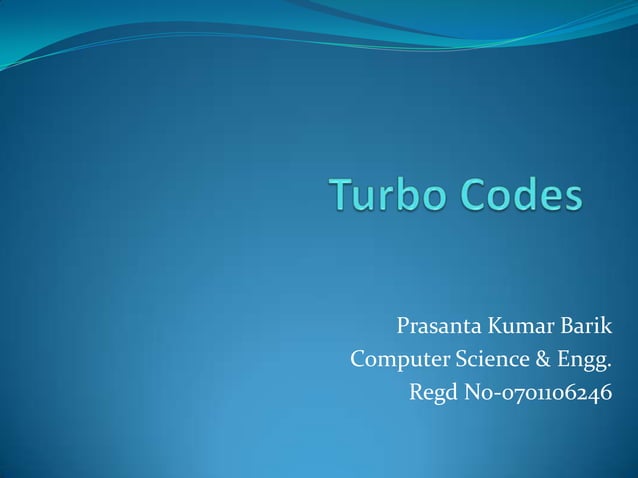 Turbo codes.ppt