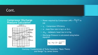 Turbo expander compressor | PPTX