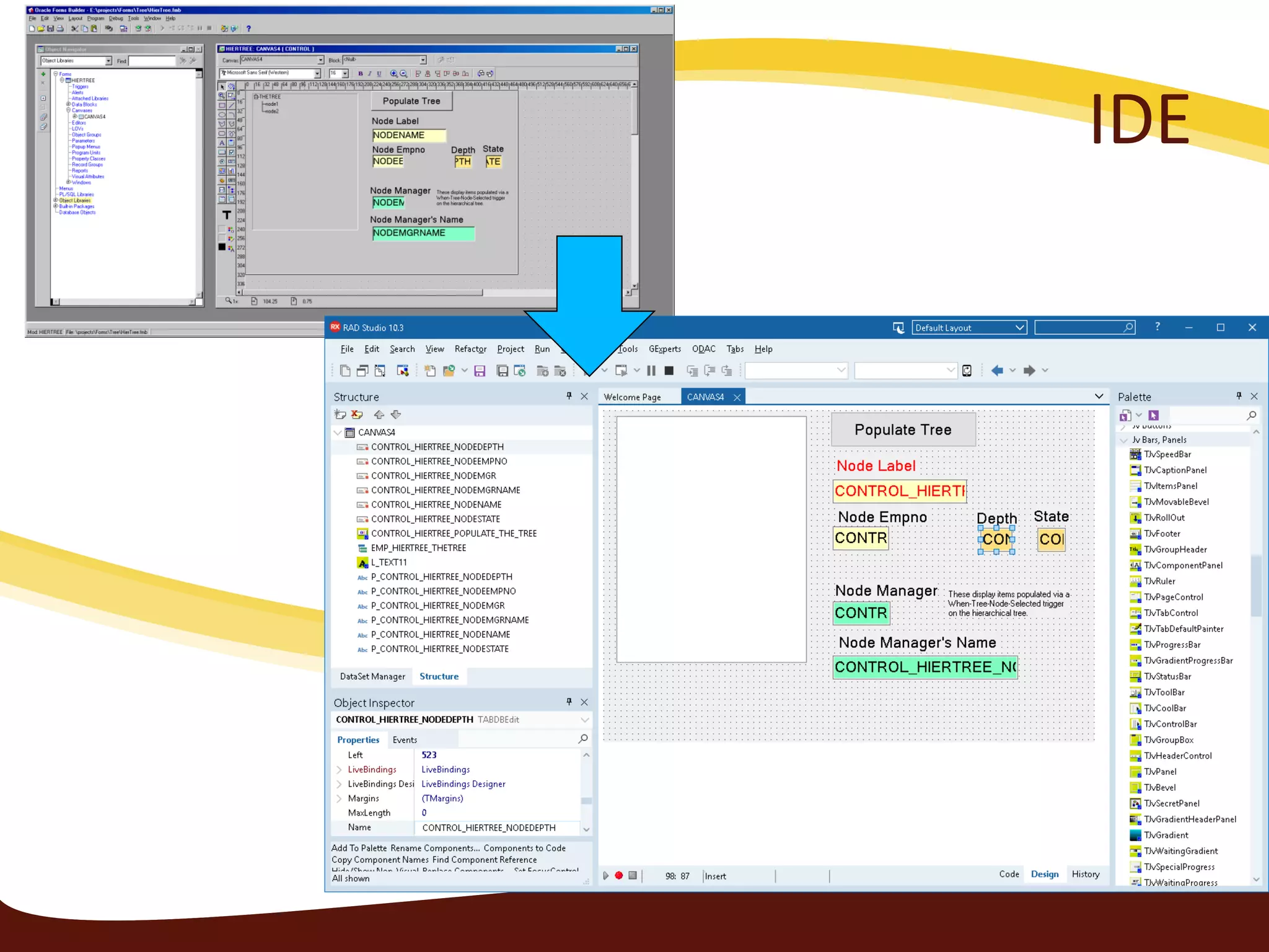 Lesson 2 - convert a real application (Oracle Form => Delphi) | PPT